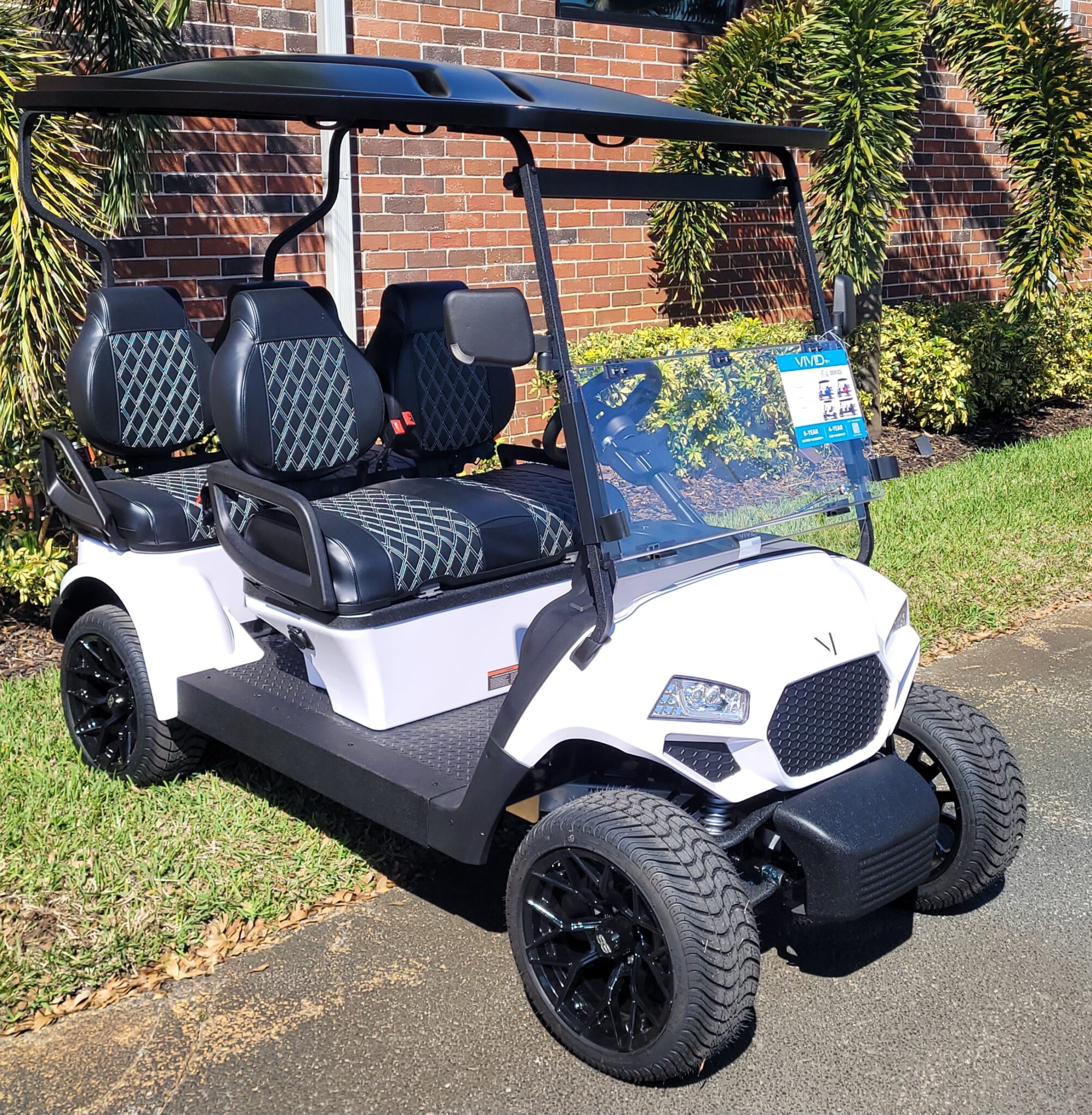Vivid EV Golf Carts Golf Carts | Supreme Carts